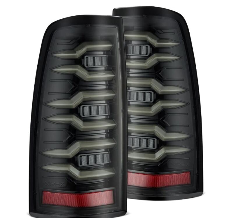 AlphaRex 99-06 Chevrolet Silverado Sierra LUXX-Series LED Tail Lights ...